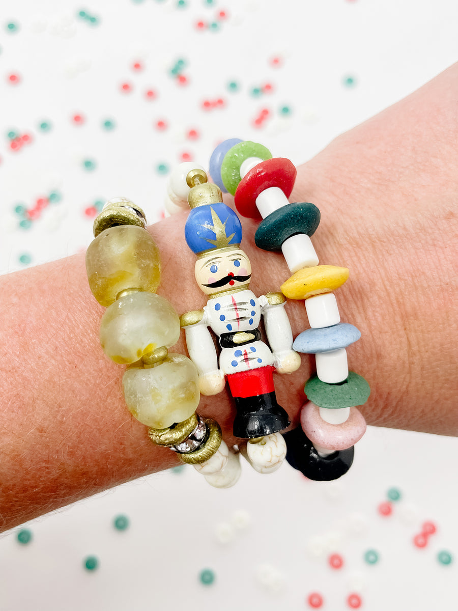White Nutcracker Bracelet 2022 | 18 – AnnaBDesigns